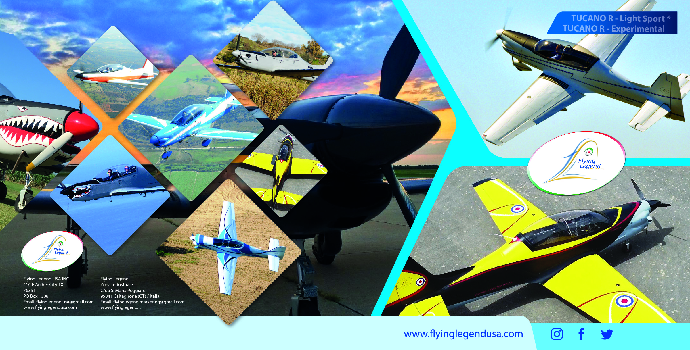 New - BROCHURE - Flying Legend