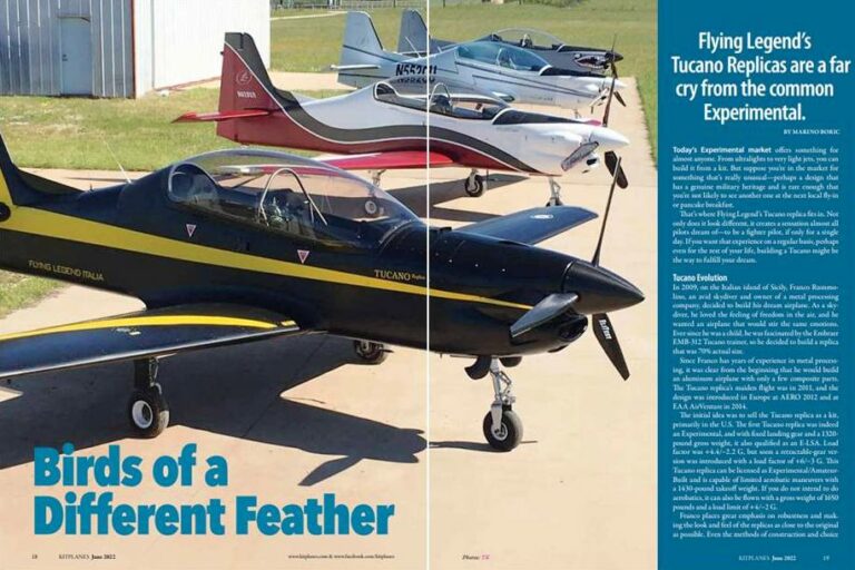 KITPLANES - Magazine - Flying Legend